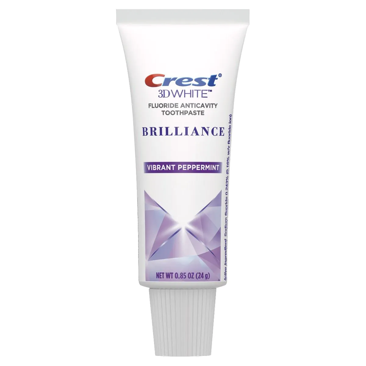 crest toothpaste purple