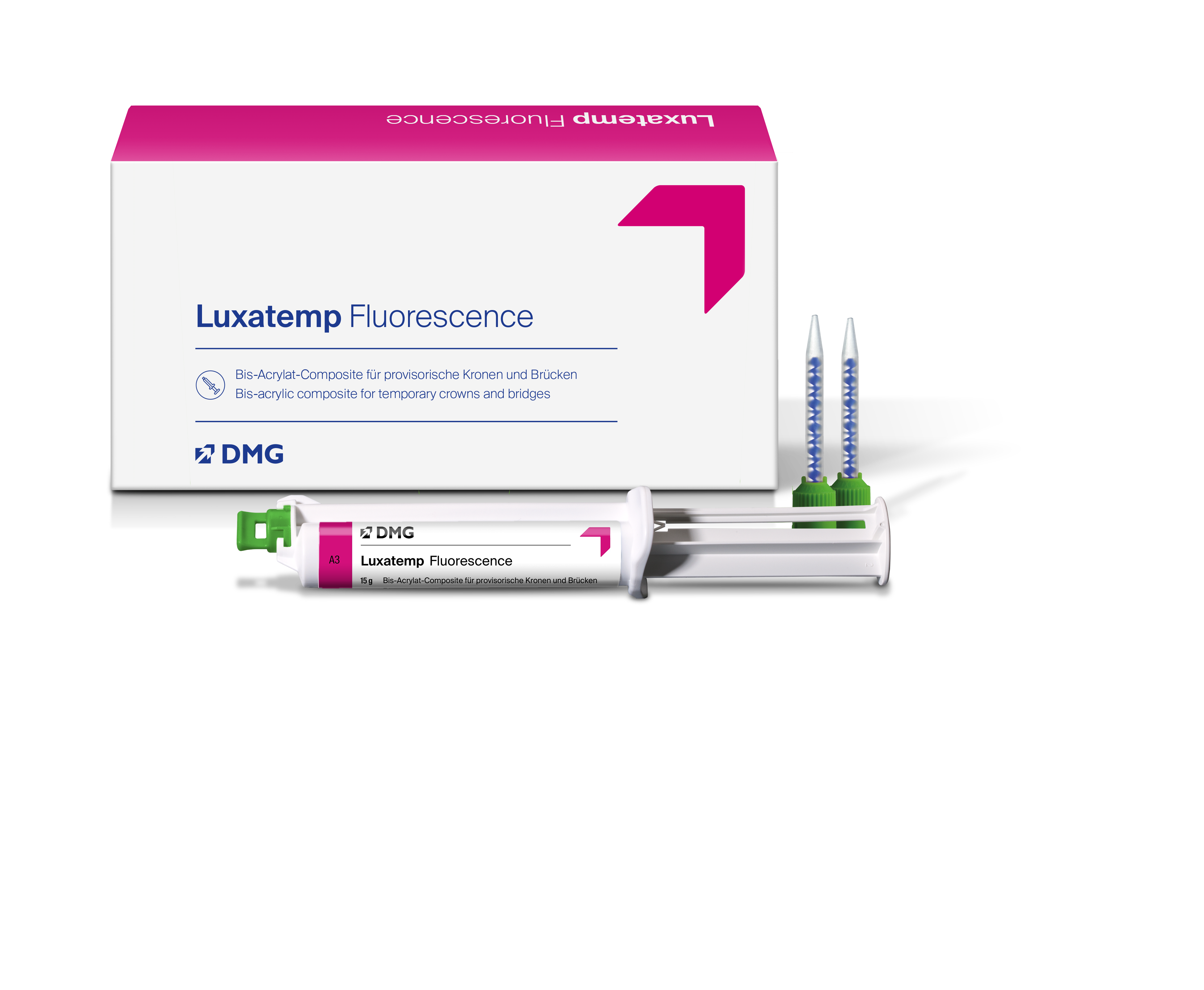 Luxatemp Fluorescence Temporary Material Smartmix (DMG)