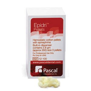 Epidri Hemostatic Pellets Racemic Epinephrine Size 3 Yellow 1.9 mg 350 ...