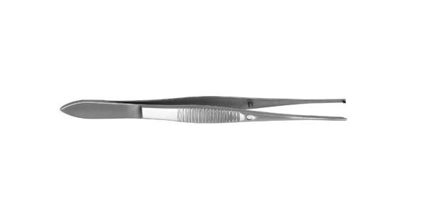 Iris Tissue Forceps 4" - 1x2 Teeth, Straight