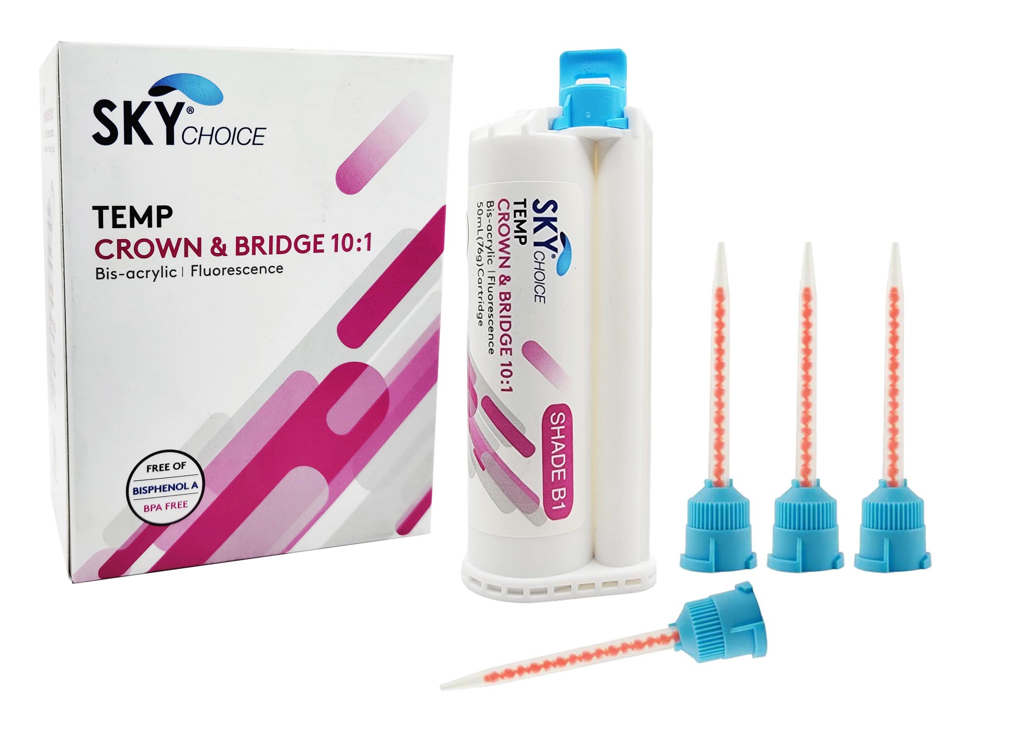 Temporary Crown & Bridge Material 10:1 Ratio (Sky Choice)