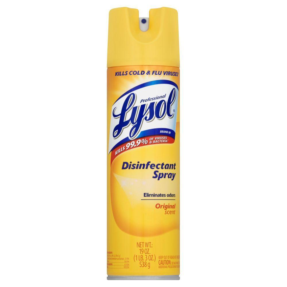 Lysol Disinfectant Spray 19oz Original Scent