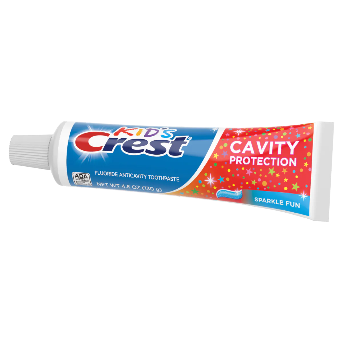 Toothpaste Crest Kids Cavity Protection Sparkle Fun 4.6 oz Tube, 24/Pkg