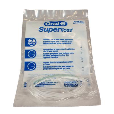 Super Floss, Trial Sample Pack 10/Package Regular 1000/Box
