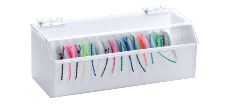 Elastic Chain Dispenser With Cover