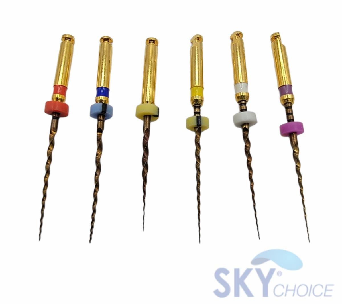 Gold taper+ File 31mm 6/Pkg (Sky Choice)
