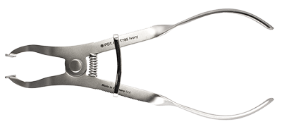 Rubber Dam Clamp Forceps IVORY (PDT)