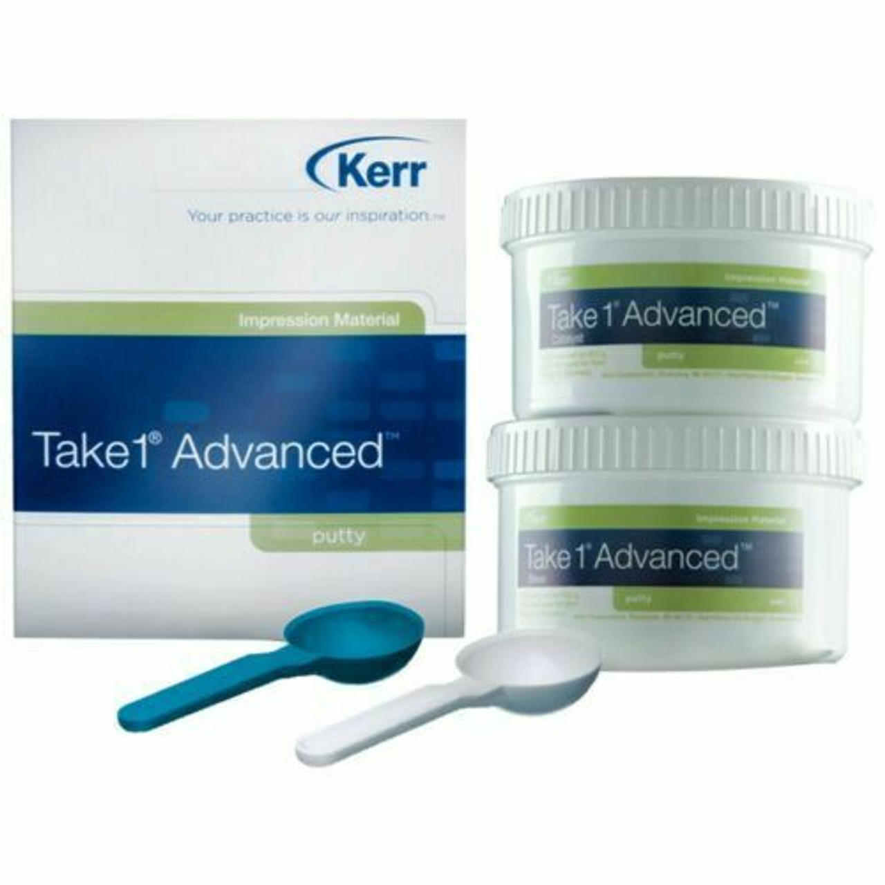 TAKE 1 ADVANCED Putty 400g base 400g catalyst (Kerr)