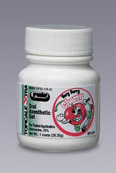 Topicale Xtra Oral Anesthetic Gel 1oz.