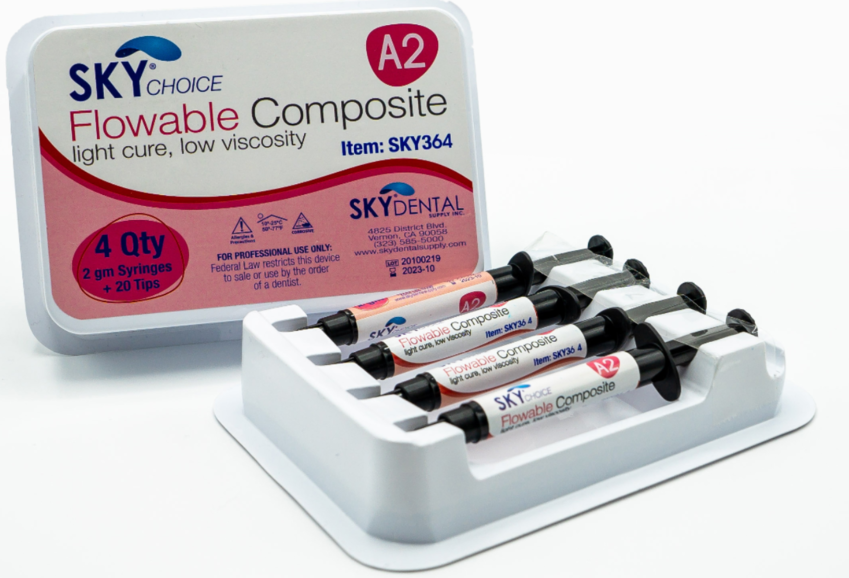 Flowable Composite LC 4 Pack 2gm syringe (Sky Choice)