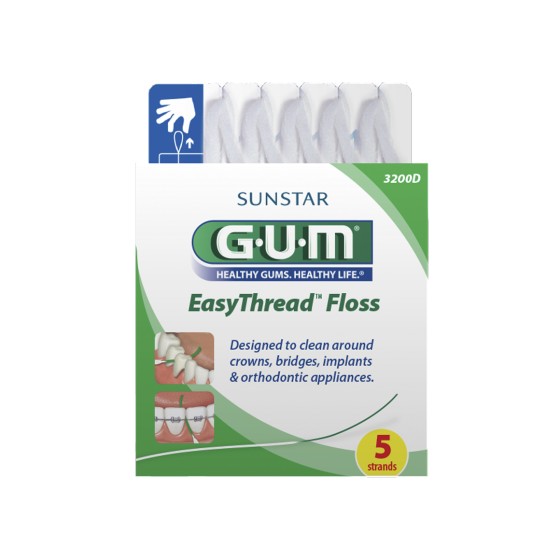 GUM EasyThread Floss, Patient Sample Packs 100/pk