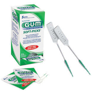 GUM Soft-Picks pack of 72