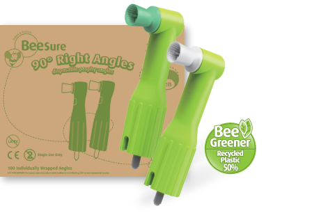 Prophy Angles Soft Green (100) BeeSure