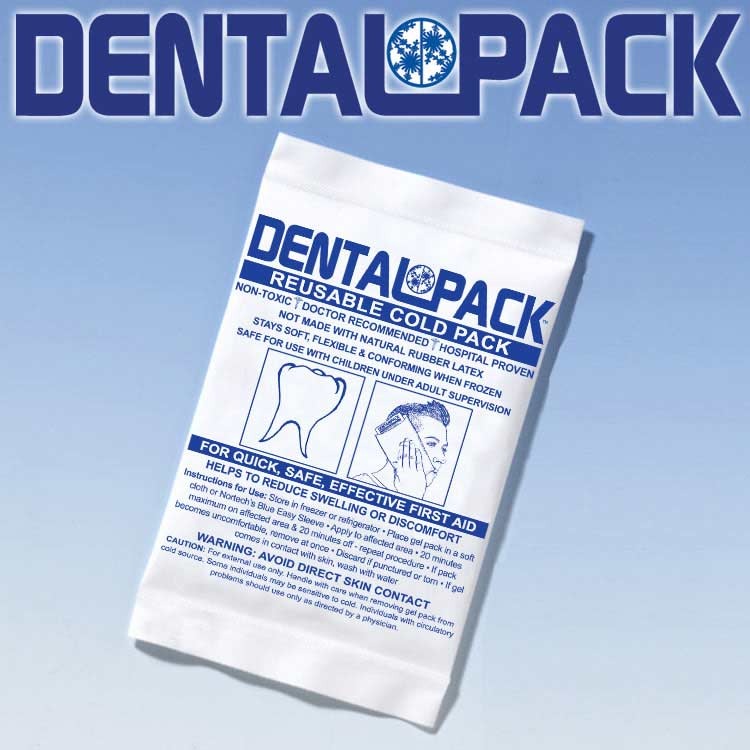 Cold Pack Gel Dental "Reusable" (100)