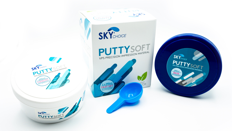 Putty Standard Blue VPS (2x300ml) (Sky Choice)