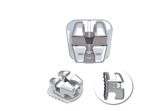 Easy Clip+ Self Ligating Active Brackets MBT .018