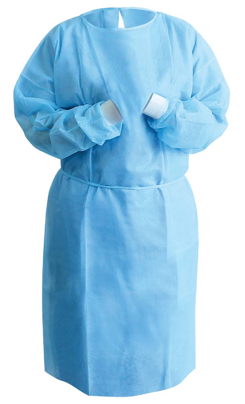 Isolation Gown Knit Cuff 10/Pk